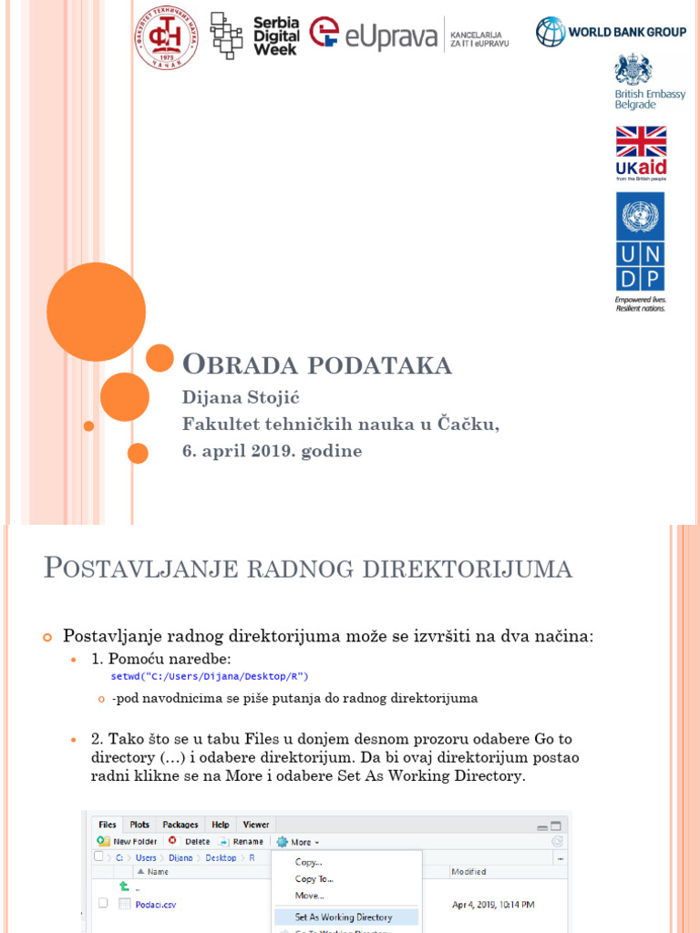 Obrada Podataka | PDF