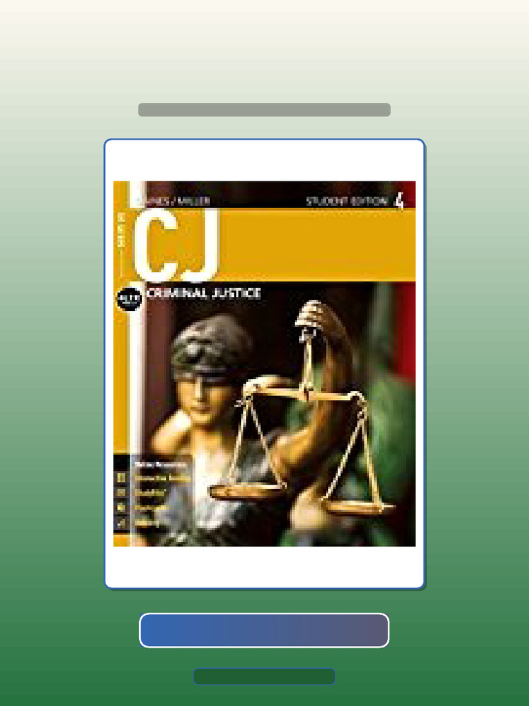 Test Bank of CJ 4th Edition by Gaines Ebook and TestBank Bundle | PDF ...