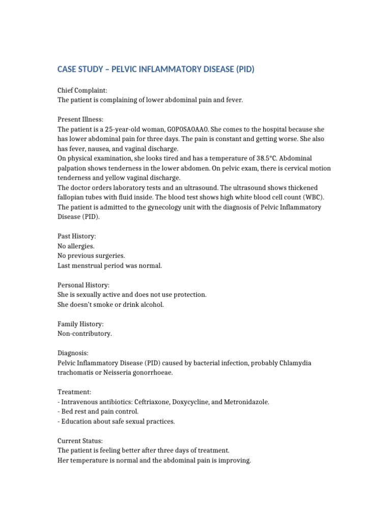 Case Study PID | PDF