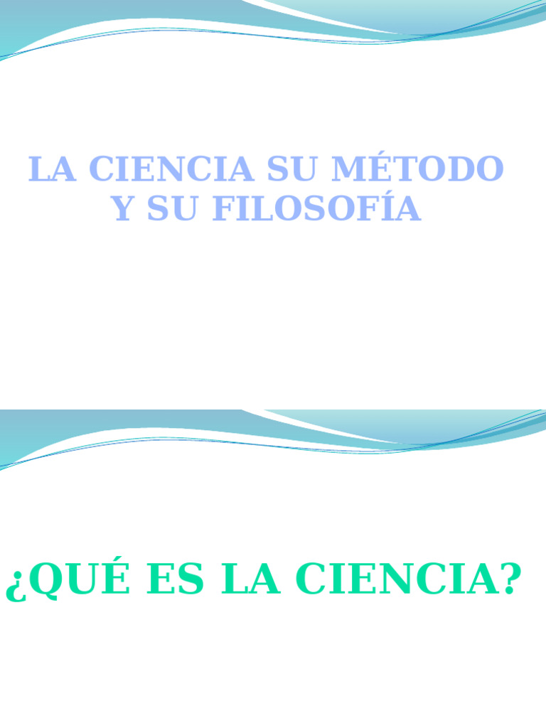 La Ciencia Su Metodo y Su Filosofia | PDF