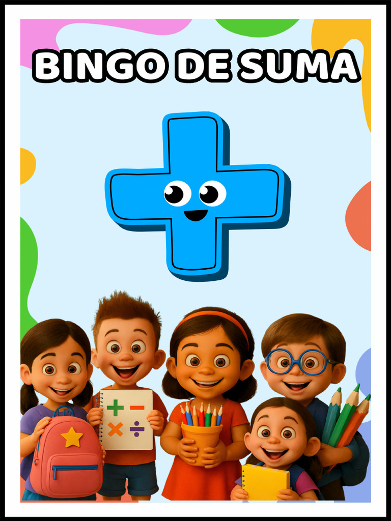 Bingo Suma para Segundo de Primaria Niños | PDF