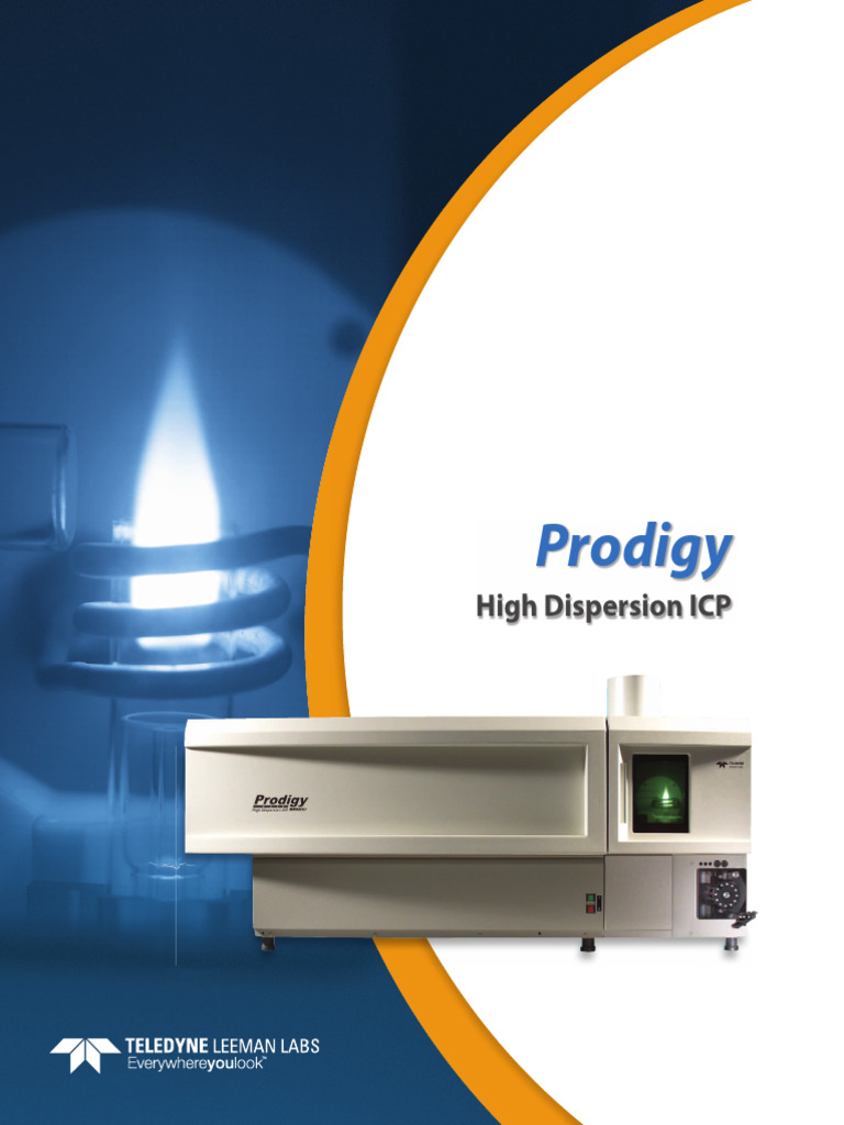 Prodigy High Dispersion ICP | PDF | Spectroscopy | Spectrometer