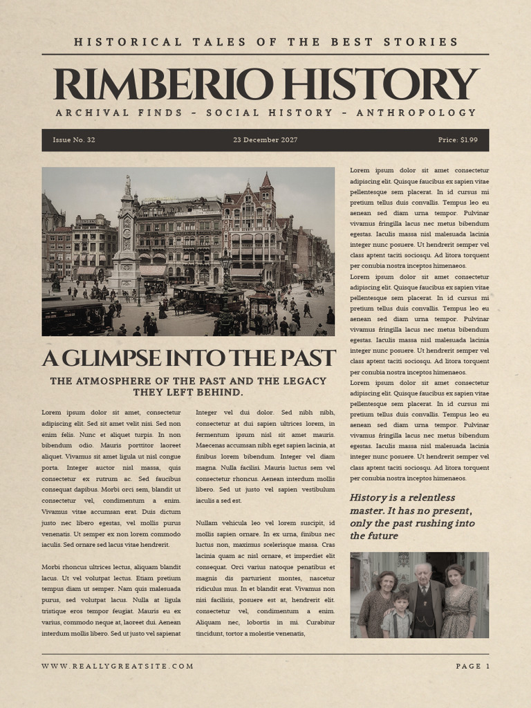 Historical Tales of Rimberio History | PDF