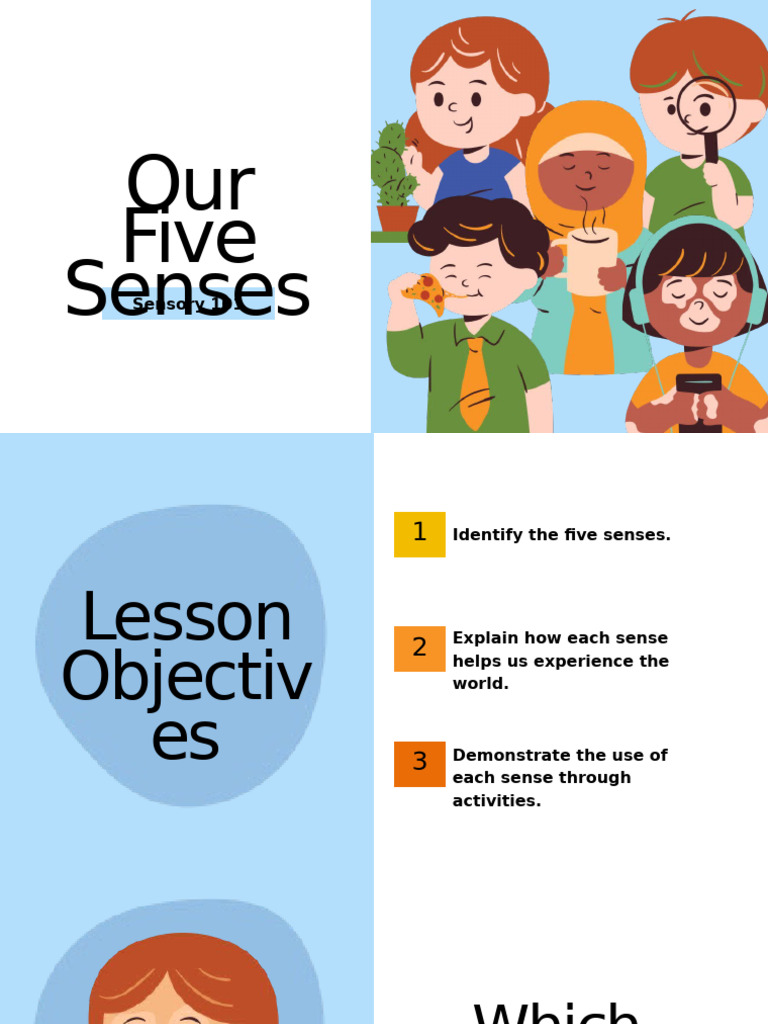 Prasekolah Learn: Our Senses | PDF