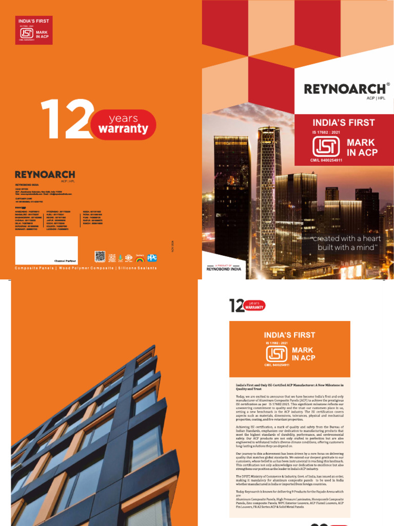 Reynoarch Acp HPL Sheet | PDF