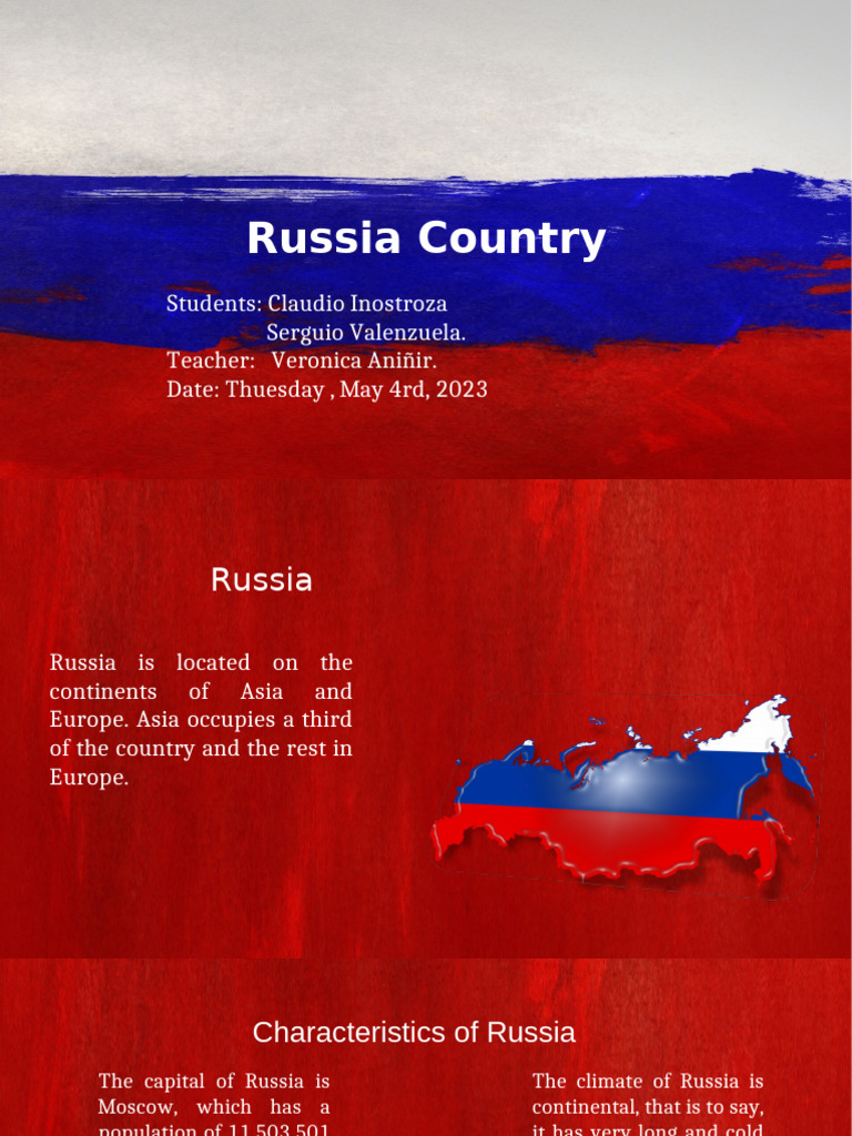 Russia PowerPoint Template | PDF | Russia | World Politics