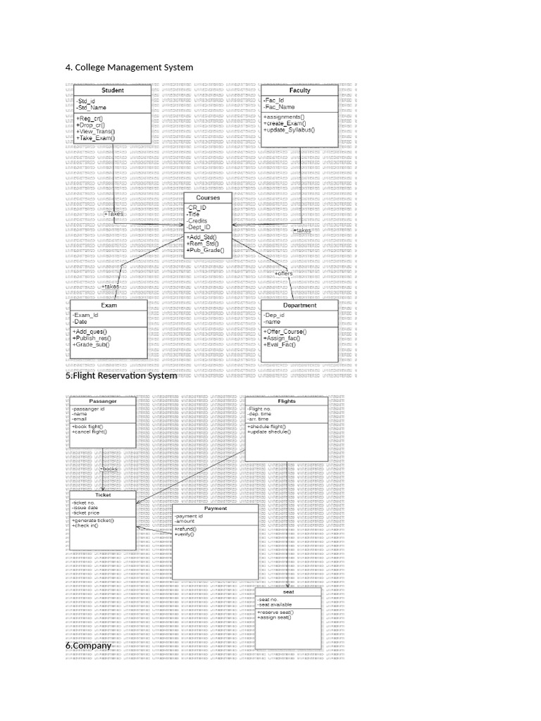 Class Diagram | PDF