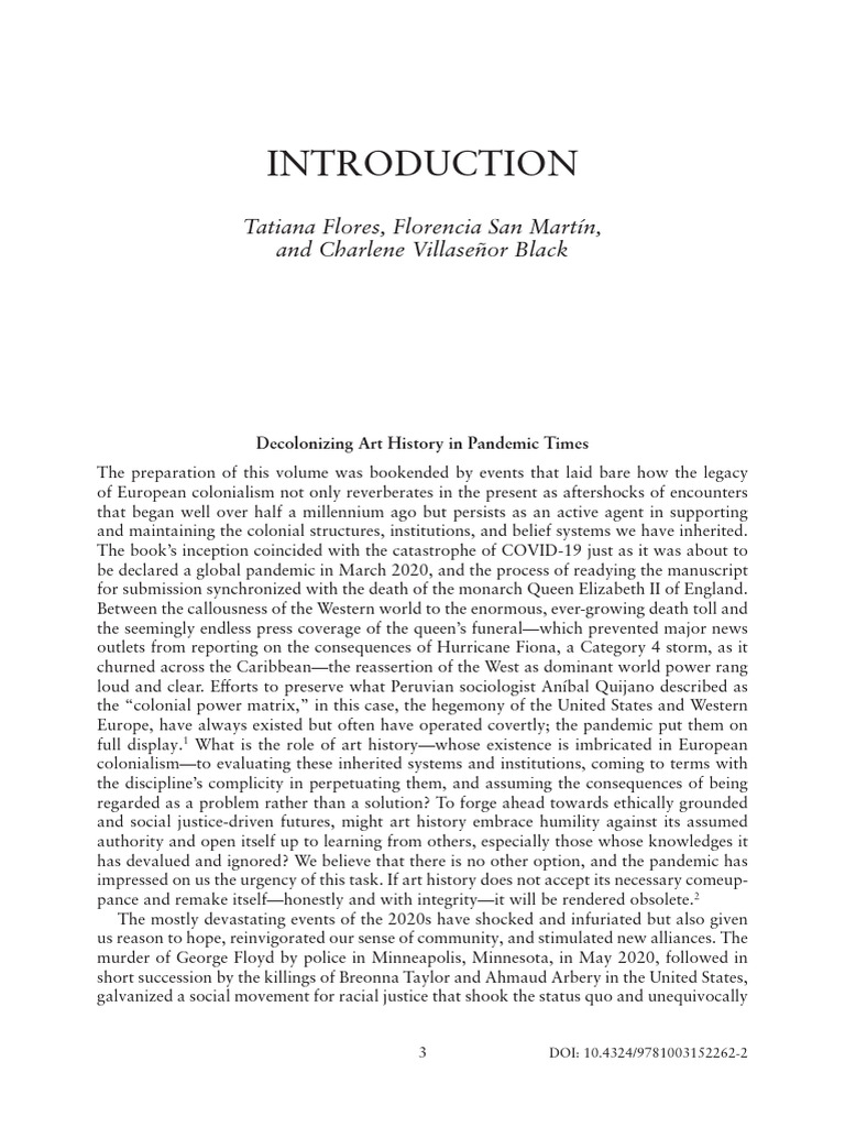 Decolonizing Art History Chapter | PDF | Decolonization | Postcolonialism