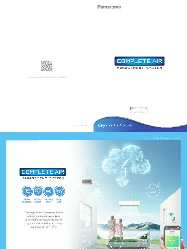 Panasonic Complete Air Management System | PDF | Humidity | Air ...