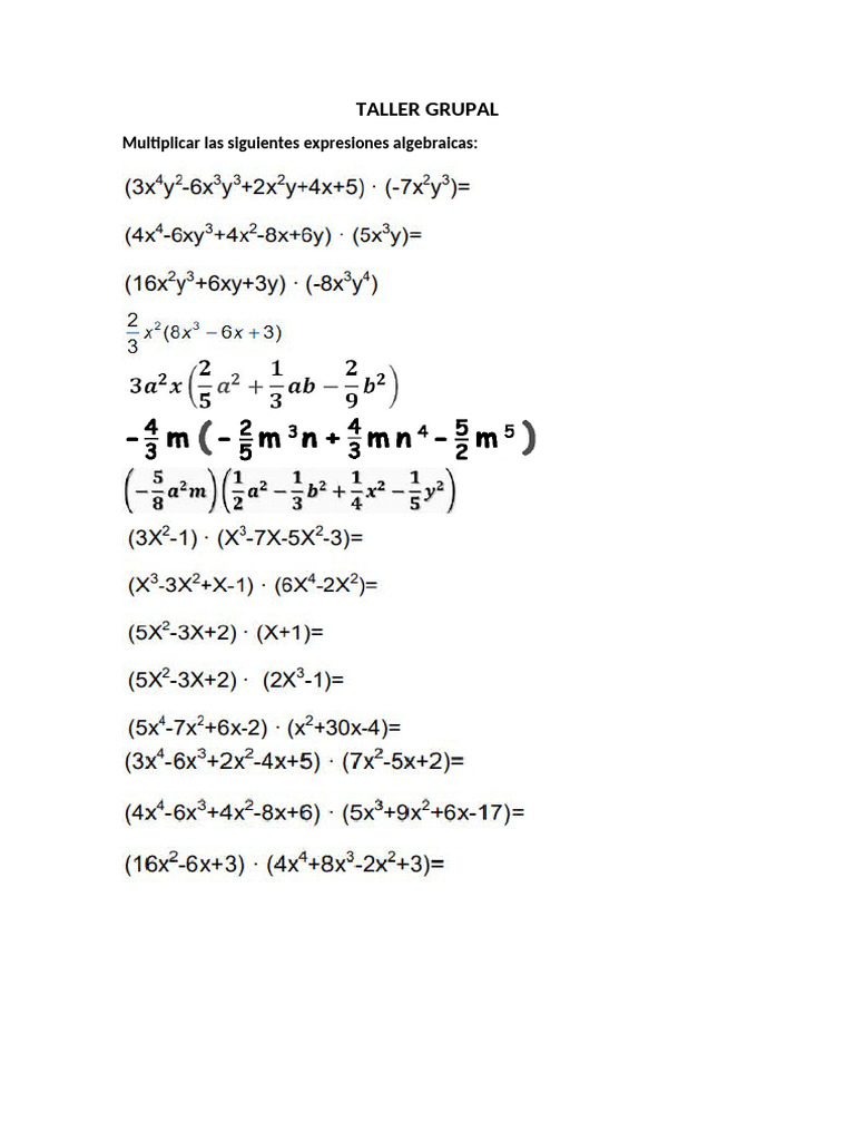 Taller Grupal | PDF