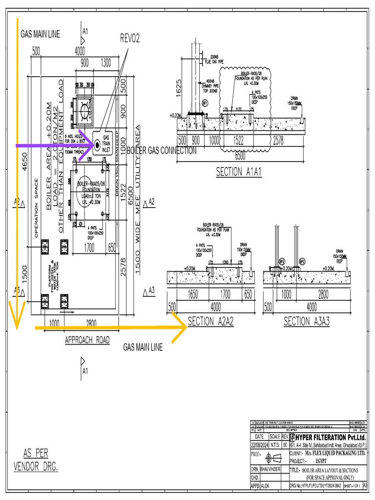 Flex Asepto Boiler Gas Train Inlet Marked - Option 1 | PDF