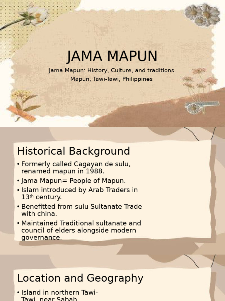 Jama Mapun: Culture and Traditions | PDF