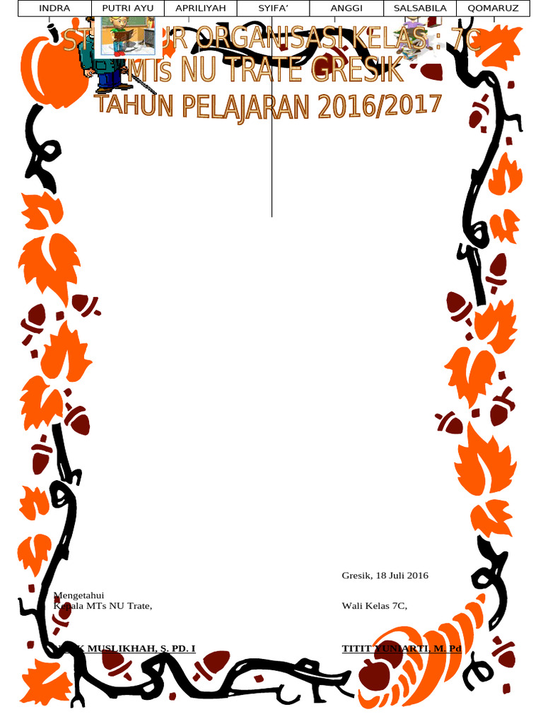 My Perangkat Kelas 7C | PDF
