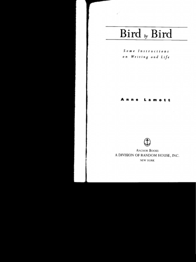 Lamott Shitty First Drafts | PDF