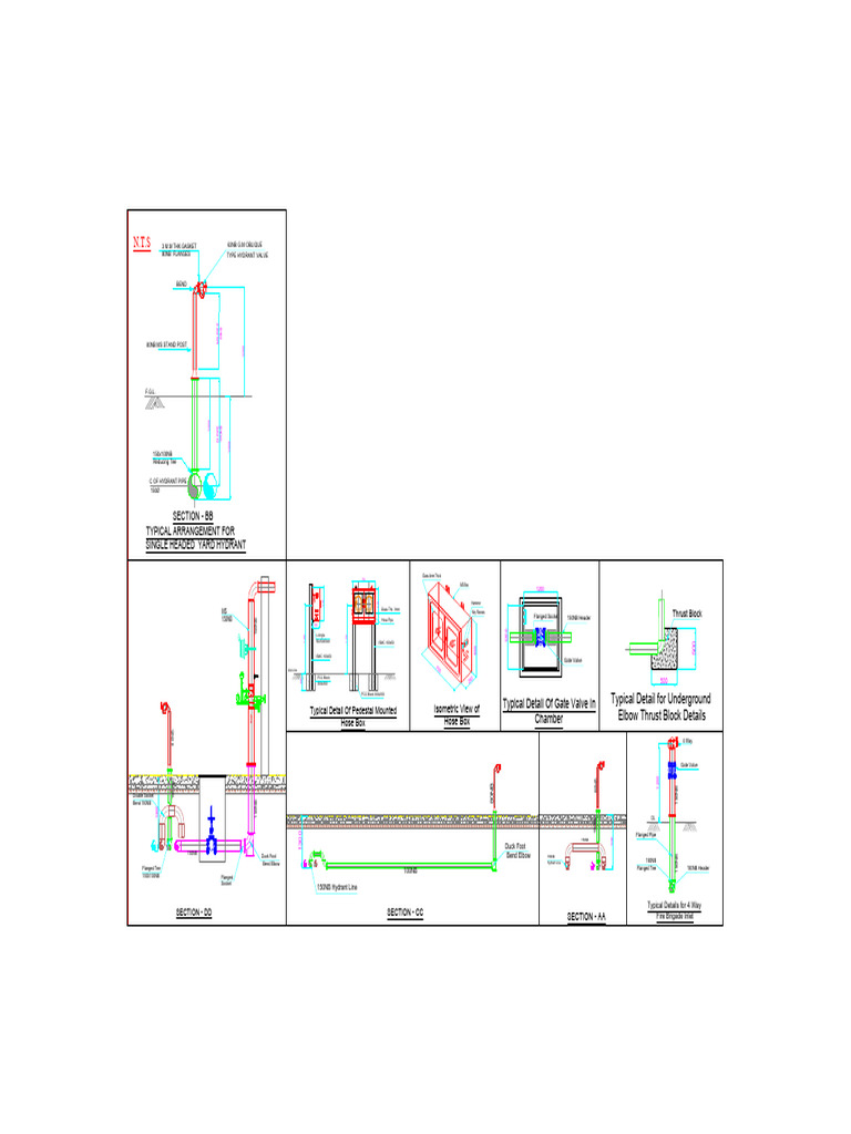 Hydrant With DI PIPE | PDF | Pipe (Fluid Conveyance) | Equipment