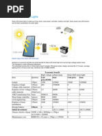 Solar Street Light Project Report | PDF | Solar Panel | Photovoltaics