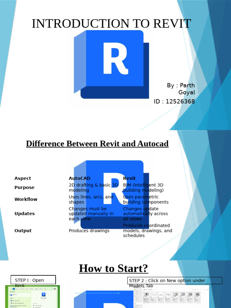 INTRODUCTION TO REVIT | PDF | Autodesk Revit | Software Engineering