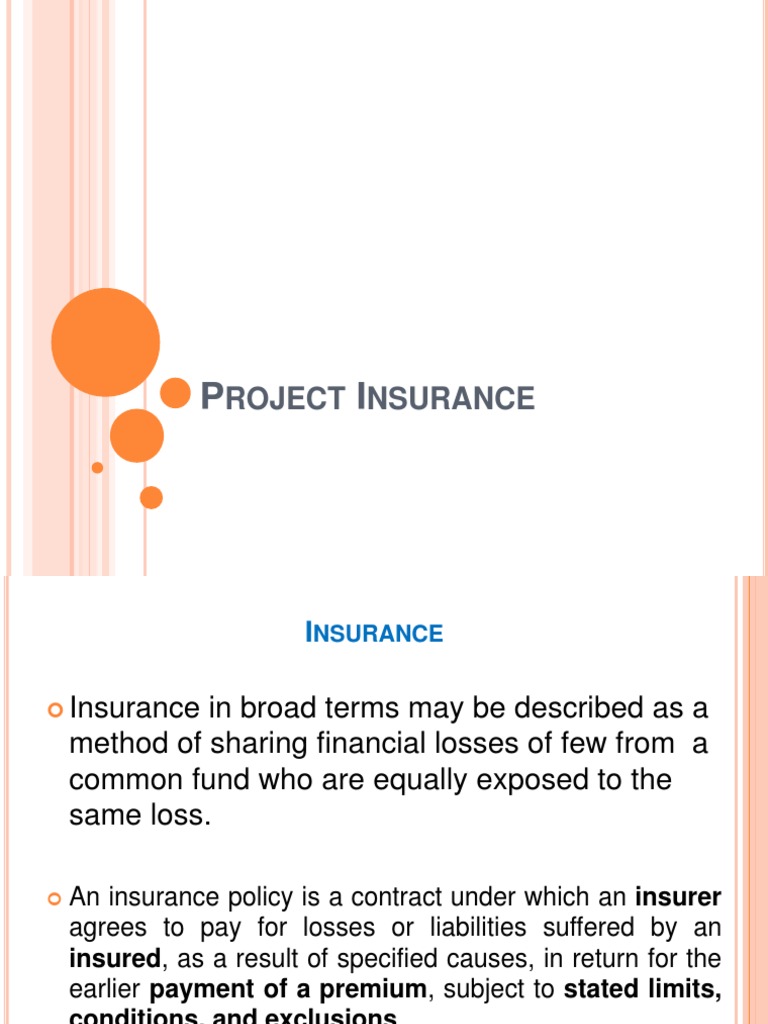 Project Insurance | PDF | Insurance | Boiler