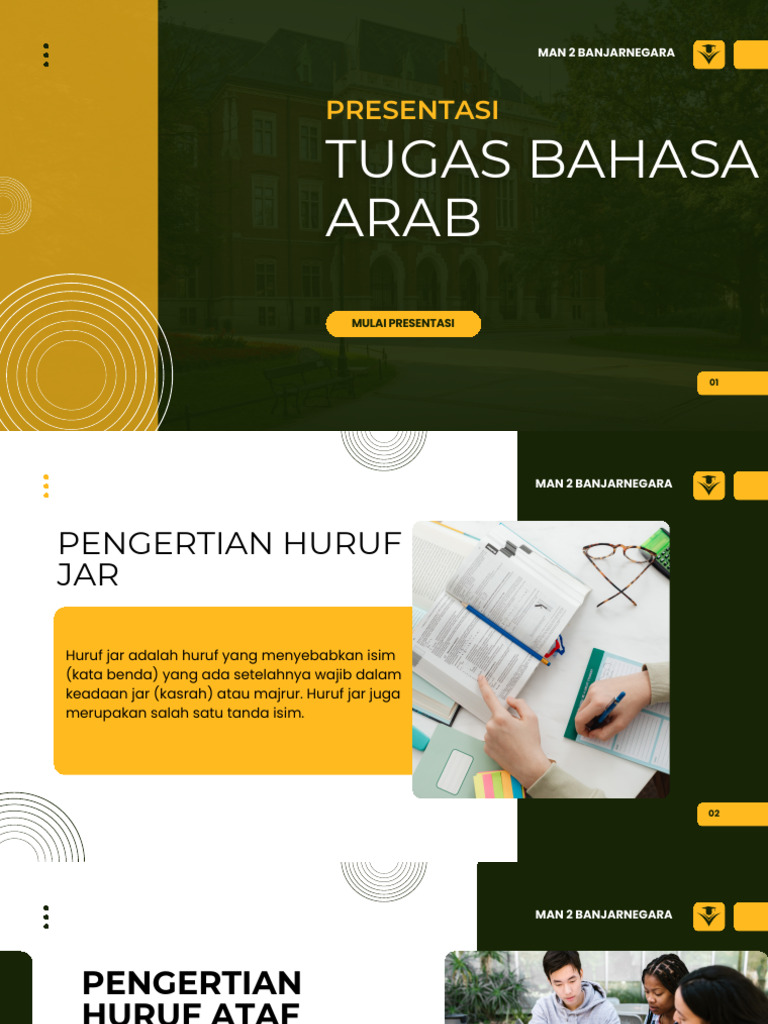 Pengertian dan Contoh Huruf Jar dan Ataf | PDF