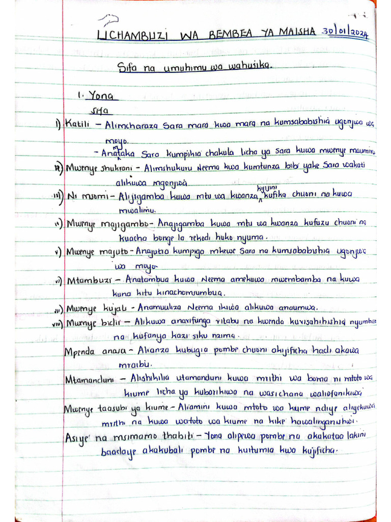 Bembea Ya Maisha | PDF