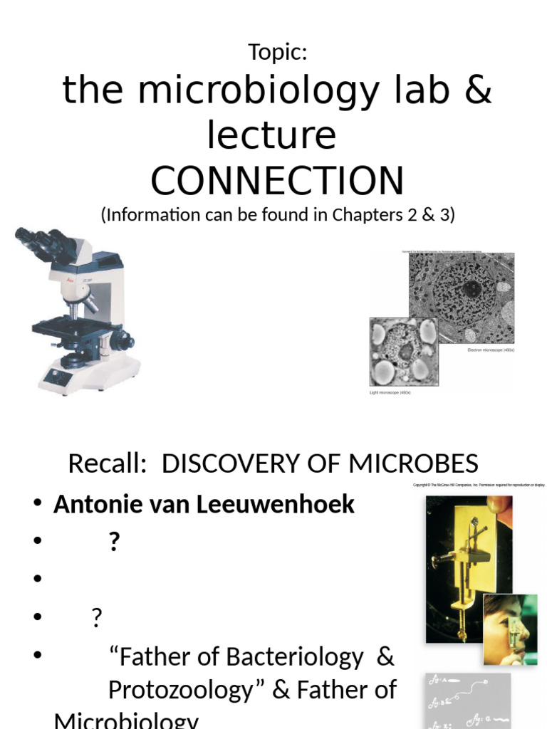 Handout FTF OpenStax - Micro 2 & 3 The Micro Lab & Lecture Connection ...