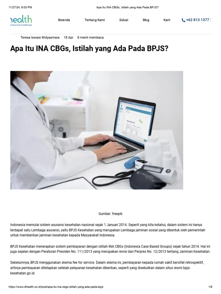 Memahami INA CBGs dalam BPJS Kesehatan | PDF