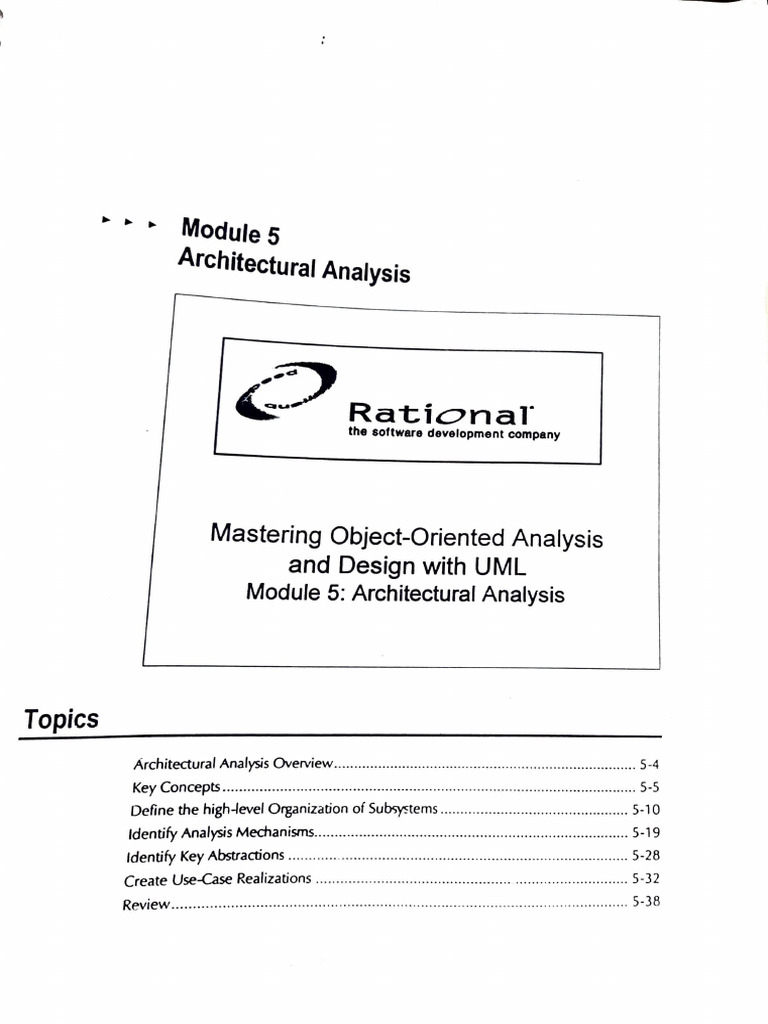 Architecture Analysis | PDF