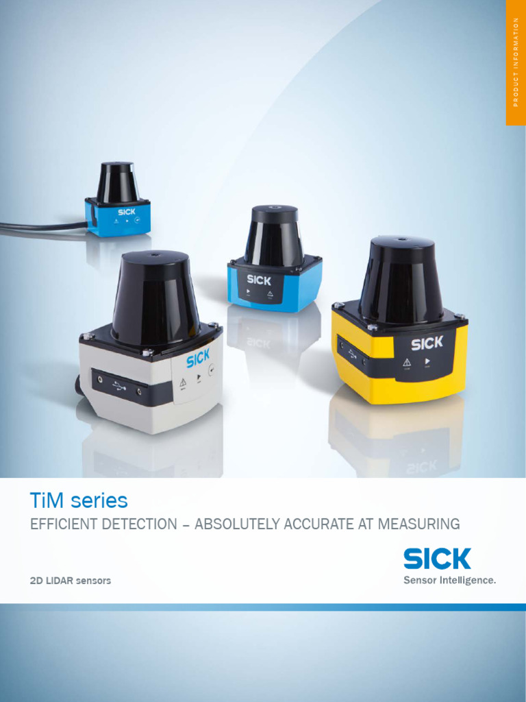 TiM Series 2D LiDAR Sensors Overview | PDF | Lidar | Hertz