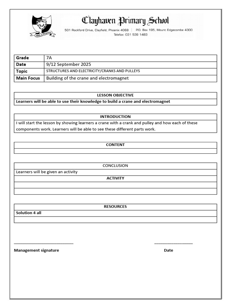 Technology Lesson Plan Template-1 | PDF