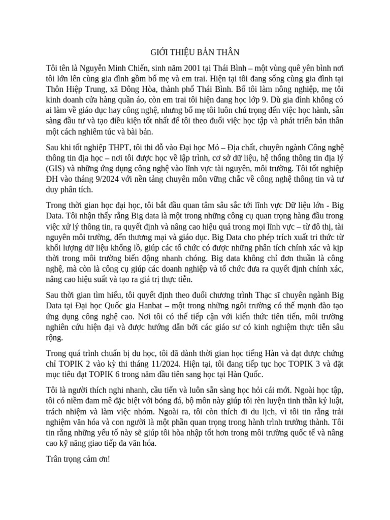 GTBT - KHHT- Chiến | PDF