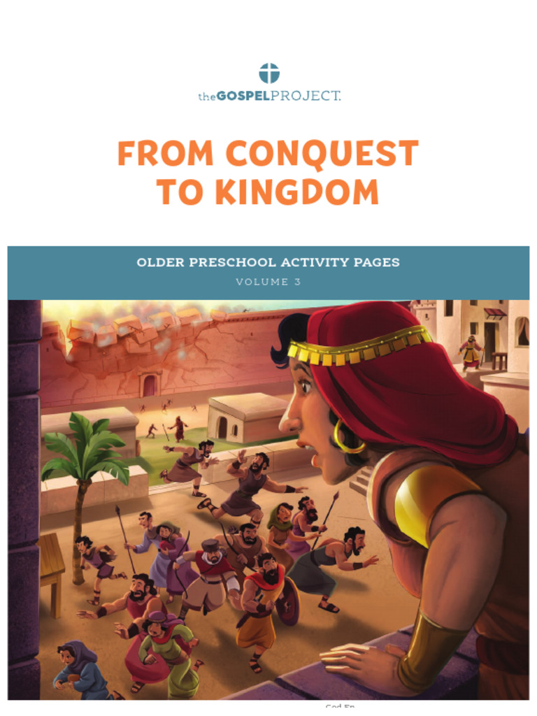 Preschool Bible Activities: From Conquest to Kingdom | PDF | Jesus ...