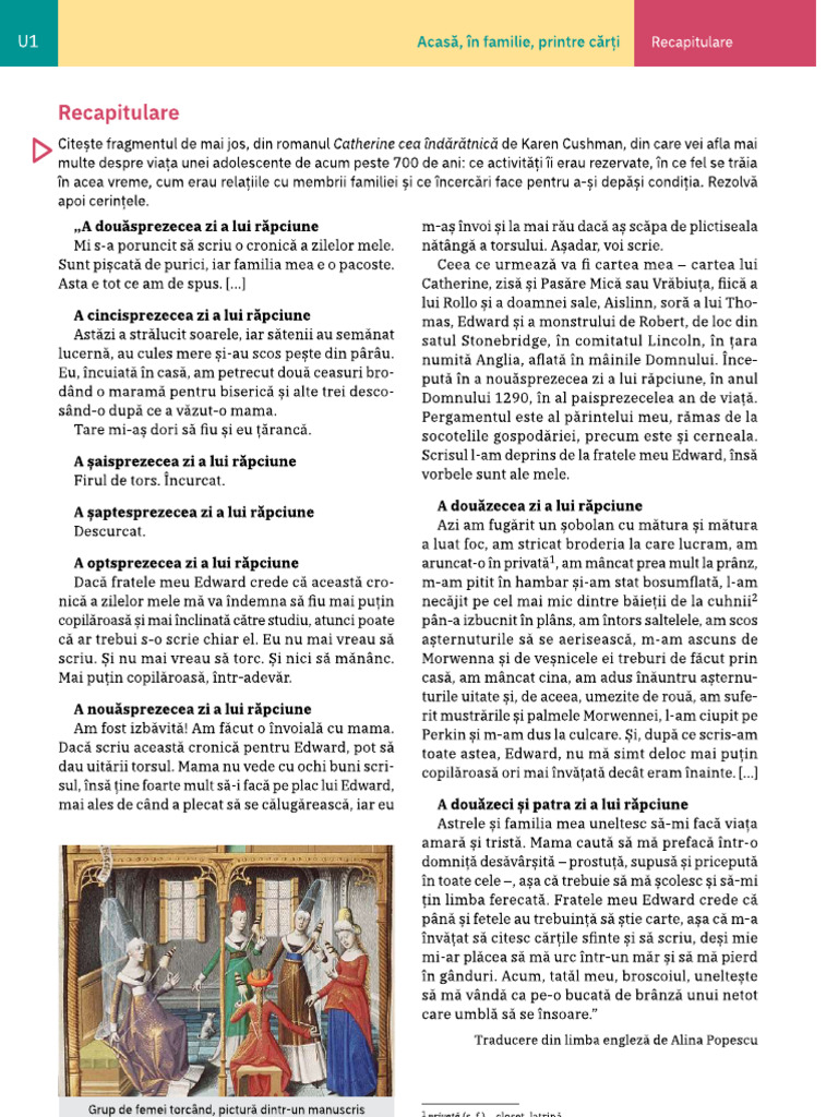 Recapitulare U1 3 | PDF