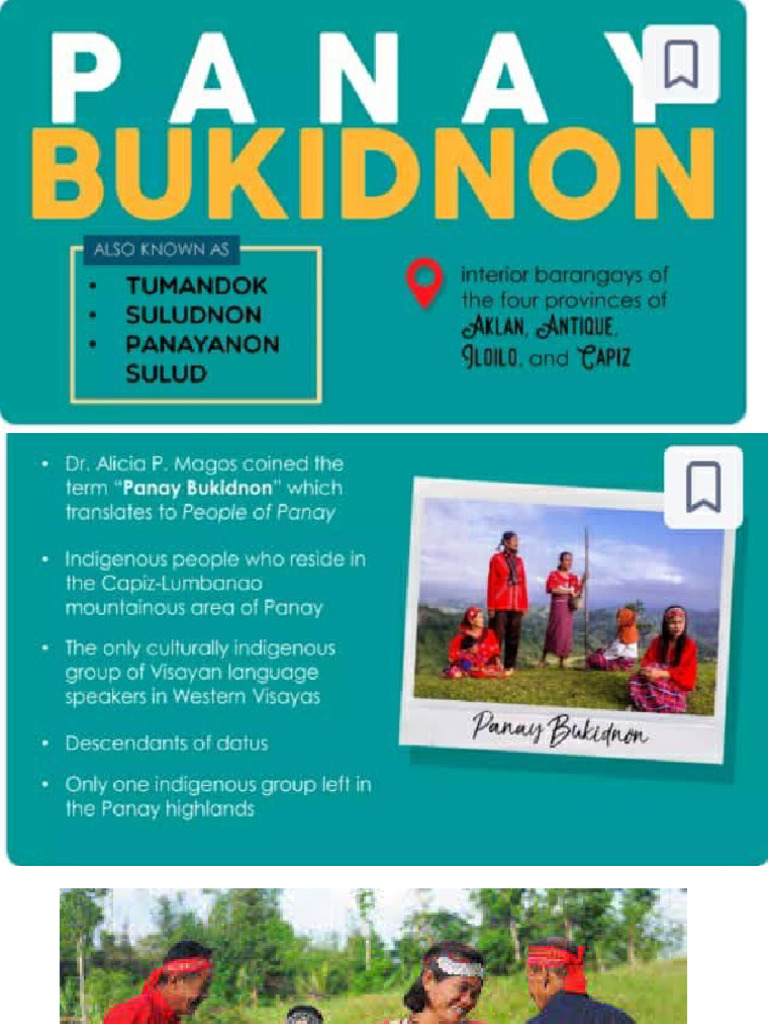 PANAY BUKIDNON CULTURE | PDF | Weaving | Textile Arts