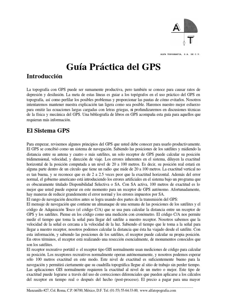 Gps | PDF
