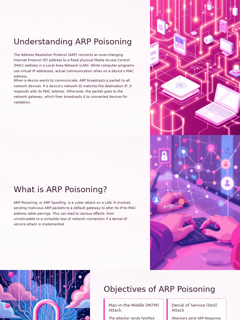 ARP Poisoning: Risks and Prevention | PDF | Computer Network | Malware