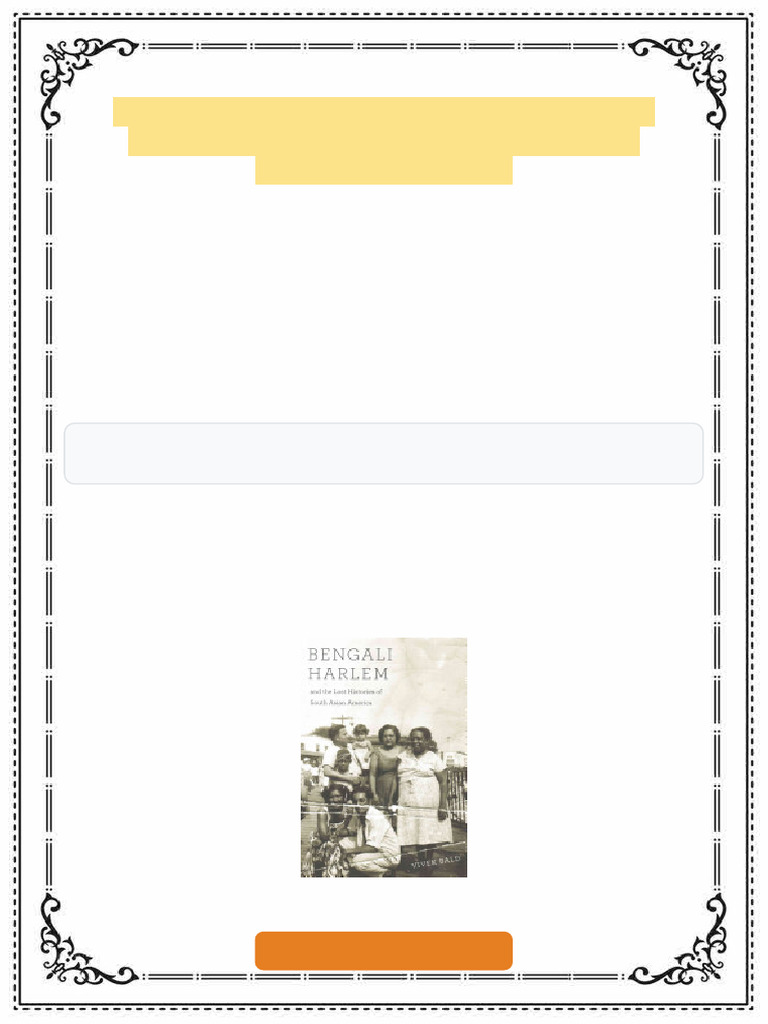 Bengali Harlem and the Lost Histories of South Asian America Bald ebook ...