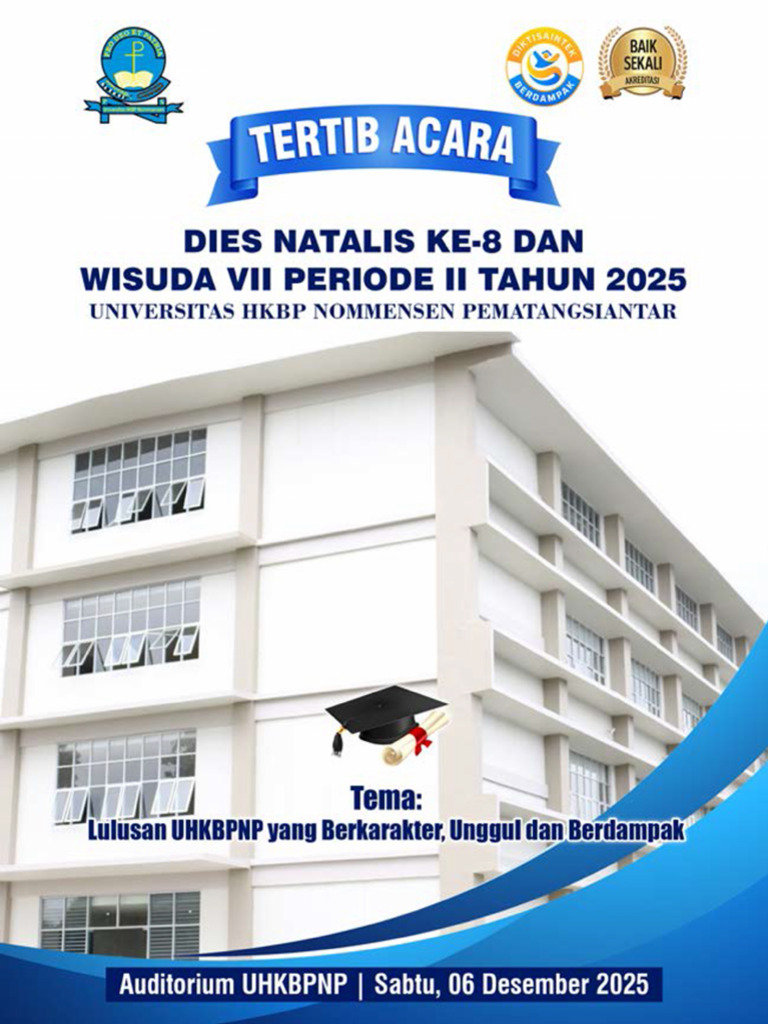 Tertib Acara Wisuda UHKBPNP 2025 | PDF