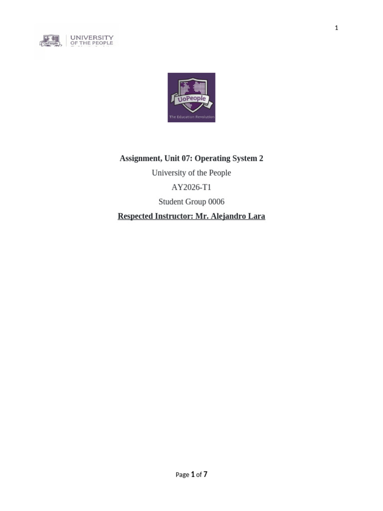 Assignment 07 | PDF | Computer Network | Network Socket