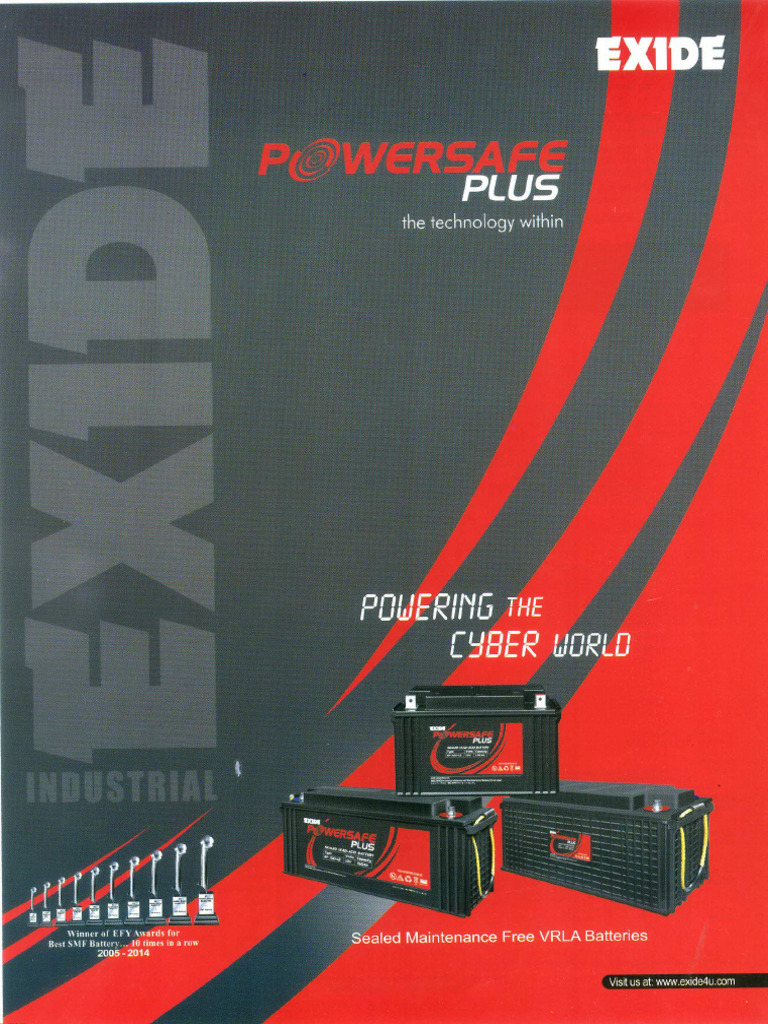 Exide Powersafe Plus - 0 | PDF