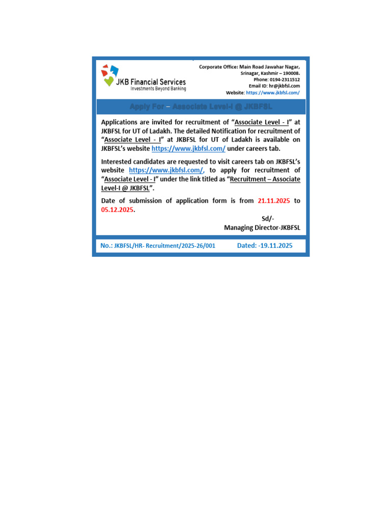 Advertisement With Ref No-1 | PDF
