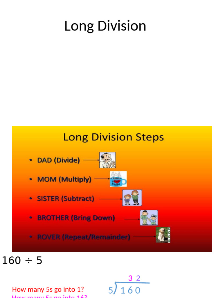 Long Division Method LH | PDF | Elementary Mathematics | Numerical Analysis