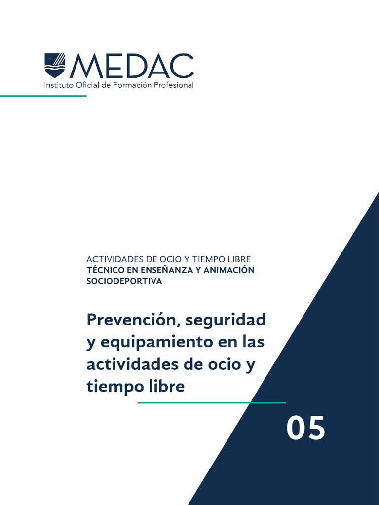 PDF. Actividades de Ocio y Tiempo Libre. Tema 5 | PDF | Riesgo | Relámpago