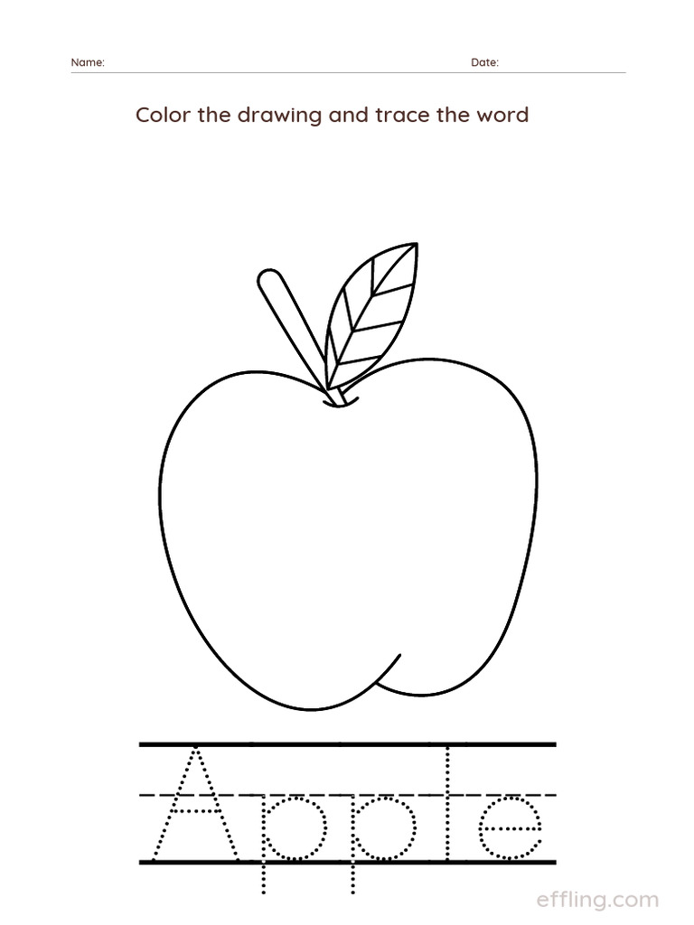 Alphabet A To Z Coloring Worksheet Set Drawing | PDF | Edible Plants ...