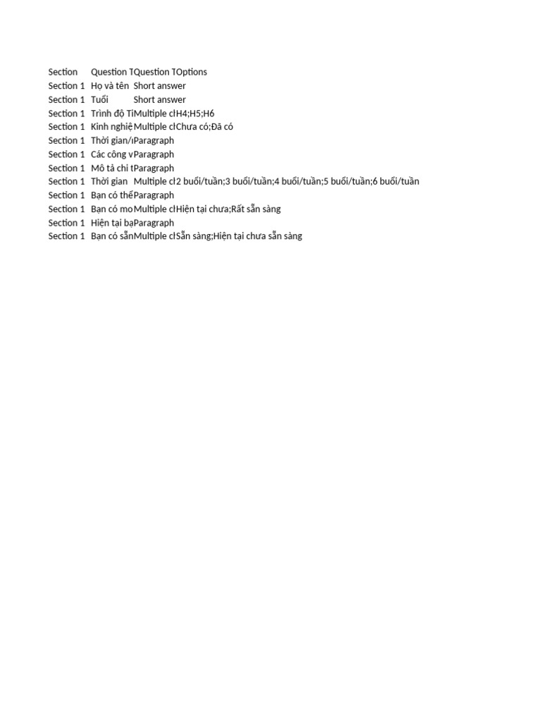 Form Import | PDF