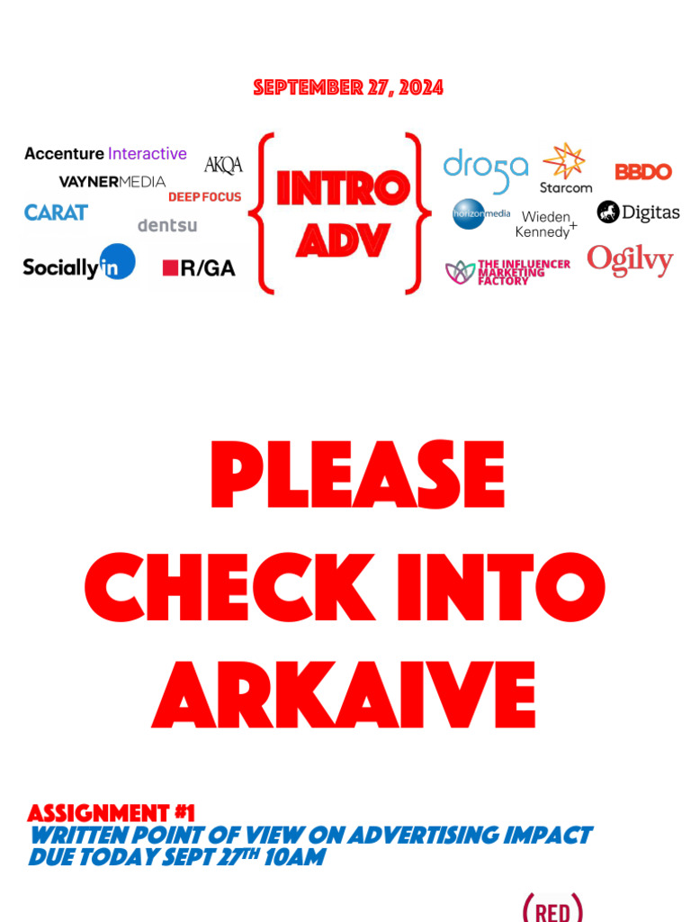 9 27 24 Presentation | PDF | Marketing | Advertising