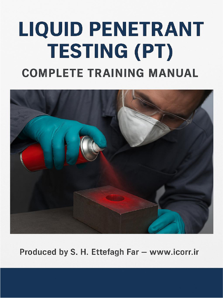 Liquid Penetrant Testing Training Manual | PDF | Mechanical Engineering ...