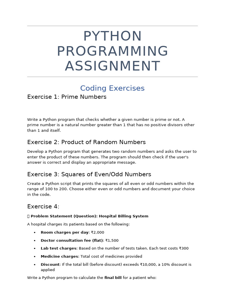 Basics of Python | PDF