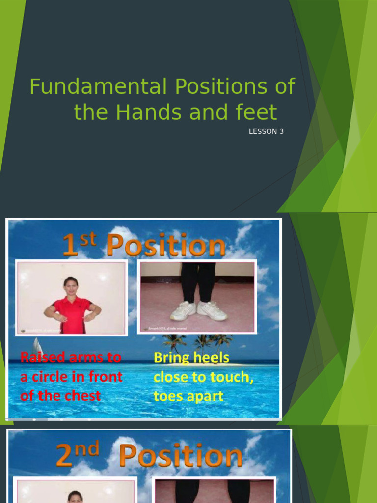 Lesson 3 (Fundamental Position) | PDF