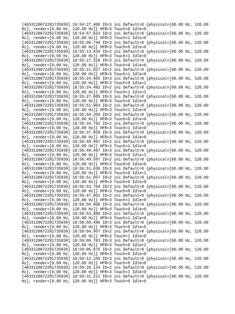 Device Performance Log Analysis | PDF