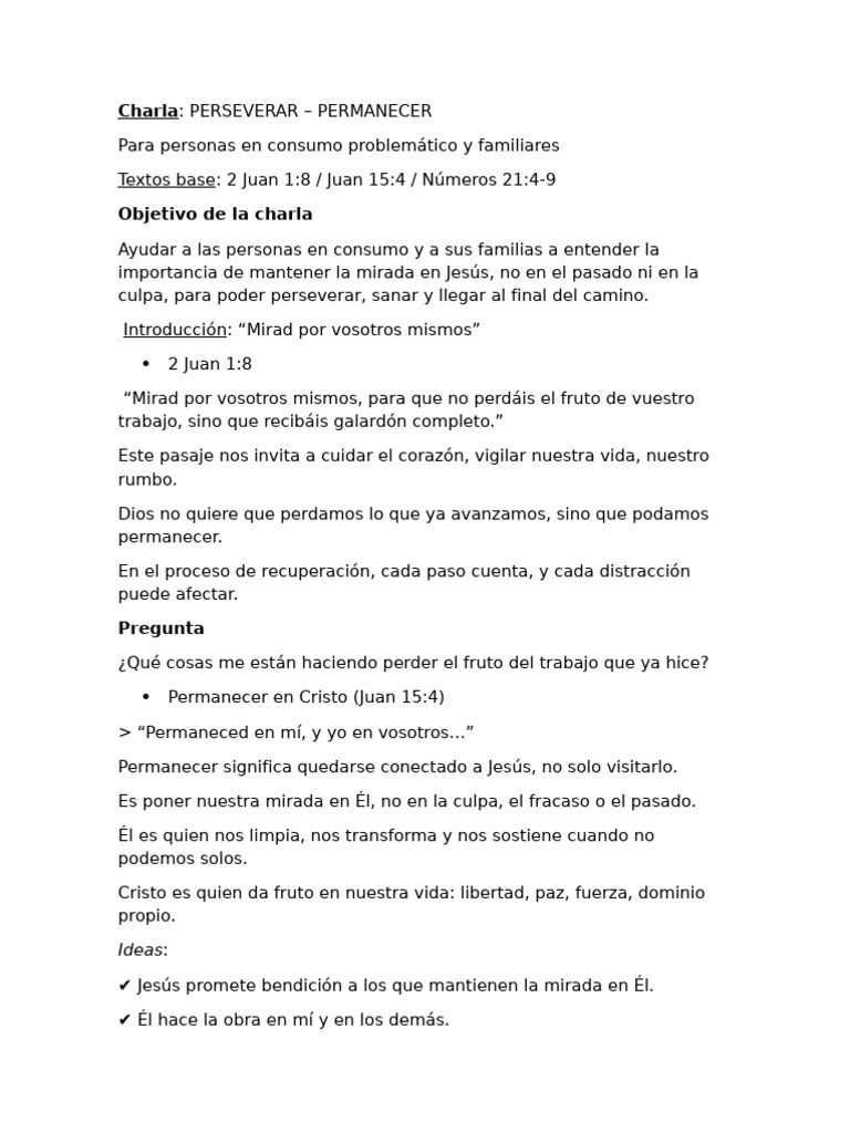 Permanecer | PDF | Cristo (título)